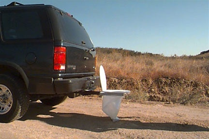 Bumper Dumper Portable Toilet, (P/N Bump Dump) | CSP Forestry