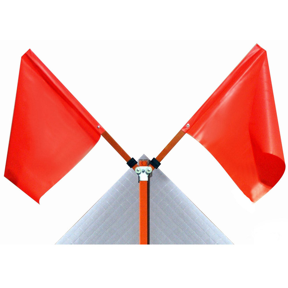 Folding Flag System for Roll-Up Signs | CSP Forestry