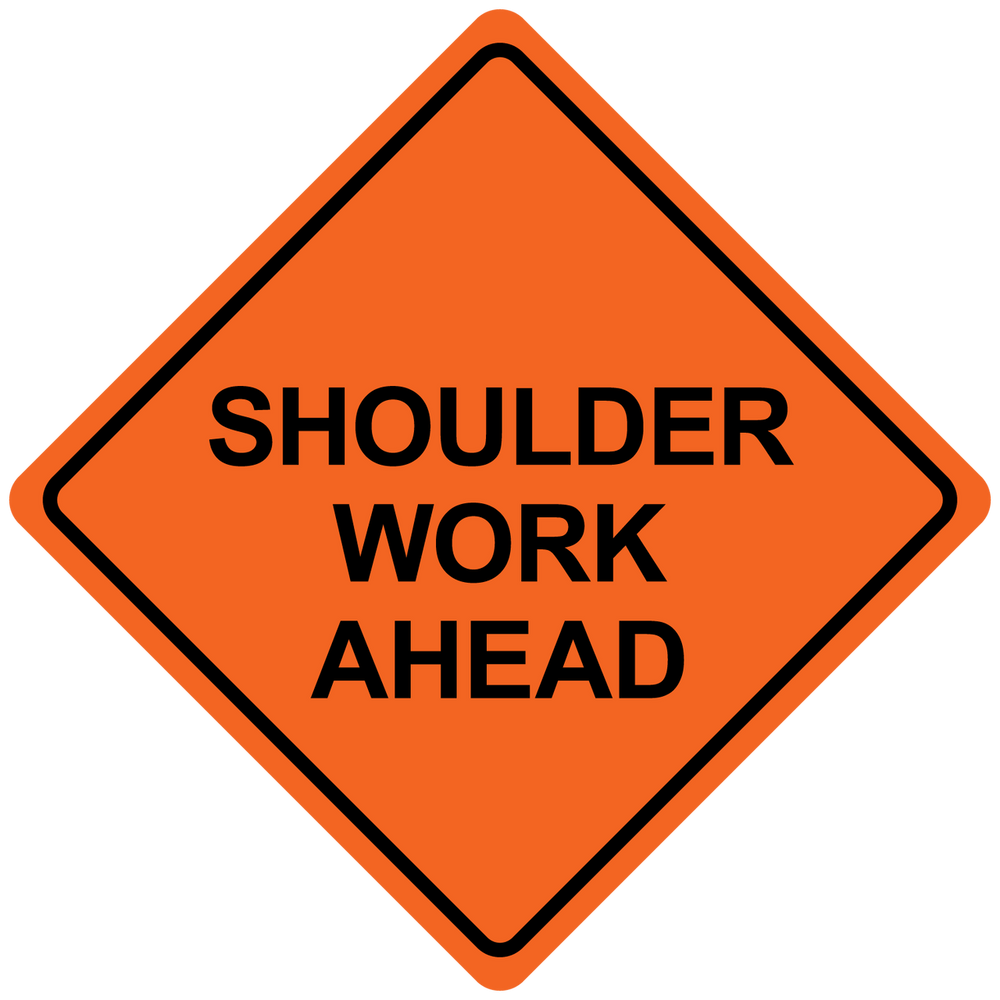 36" x 36" Mesh Safety Signs, w/ Ribs | CSP Forestry