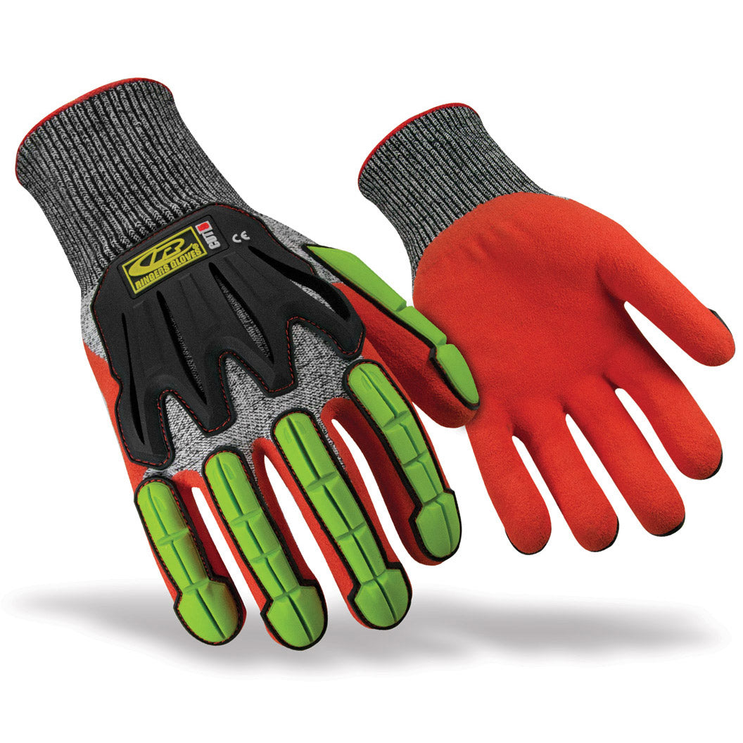 Ringers Knit Cut 5 Sandy Nitrile Dip Gloves | CSP Forestry